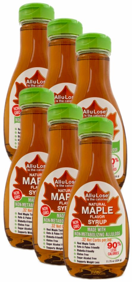 Natural Maple flavored Non-GMO All-u-Lose Syrup - 11.75oz Bottle ...