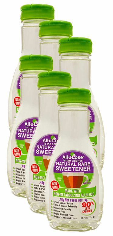 Naturally Sweetened Non-GMO All-u-Lose Syrup - 11.75oz Bottle – BetterTaste