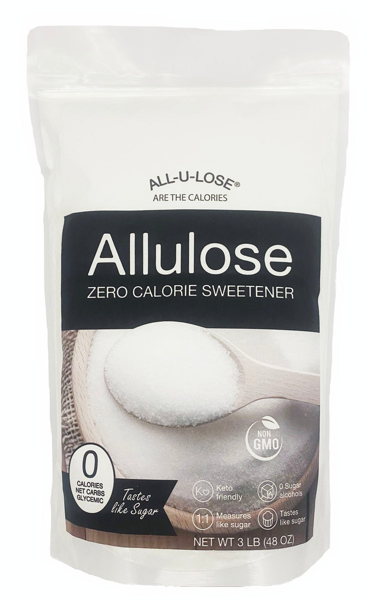All-u-Lose Natural Rare Sugar Sweetener, Non-GMO Crystalline Allulose ...
